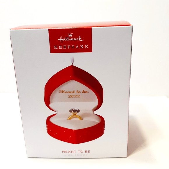 Hallmark | Holiday | Nib Hallmark Engagement Ring Meant To Be Ornament ...